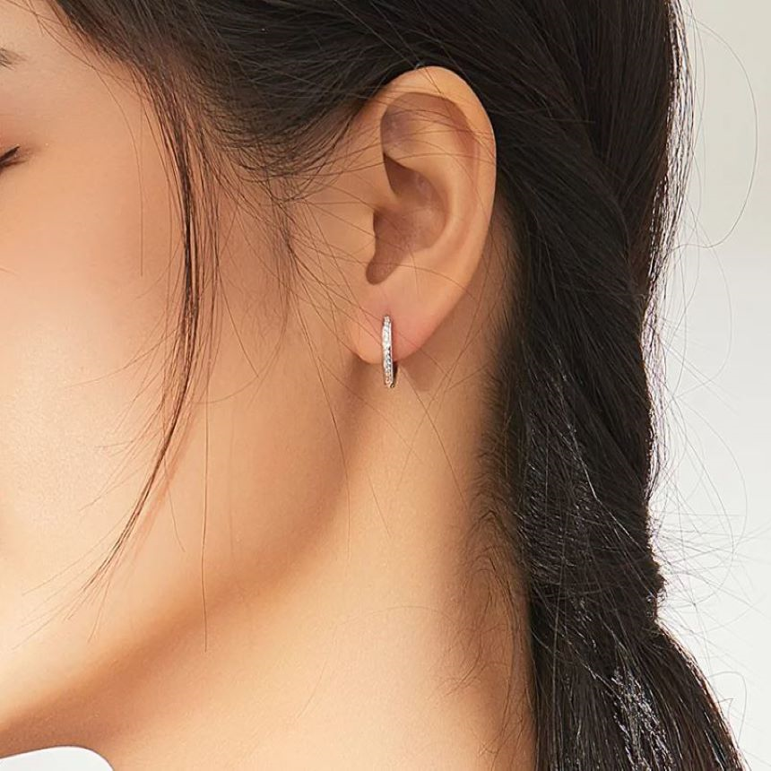 Uhani Elegantni obročki – GEMA