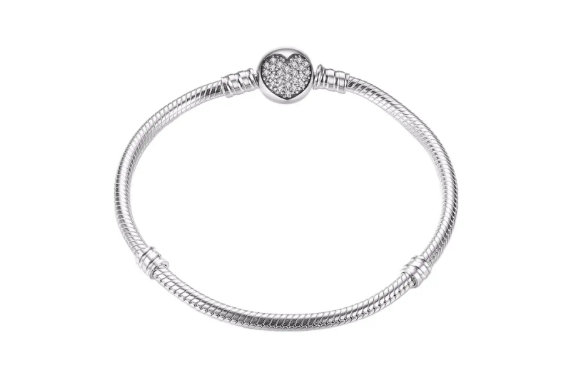 Zapestnica z zaponko v obliki srca – GEMA